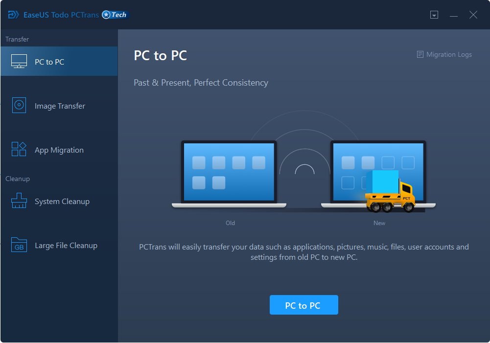 How to Connect Computers in PC to PC Mode of EaseUS Todo PCTrans