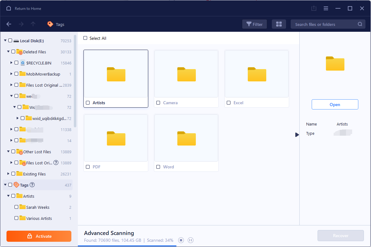 How to use EaseUS TodoPhoto Recovery